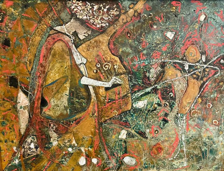 Spirit Guide Painting by Deborah Splain | Saatchi Art