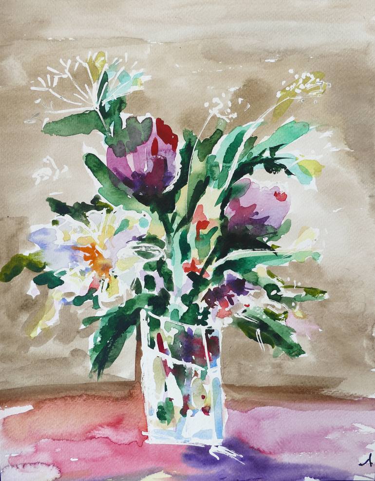 Fragility Painting by Liudmyla Tymoshenko | Saatchi Art