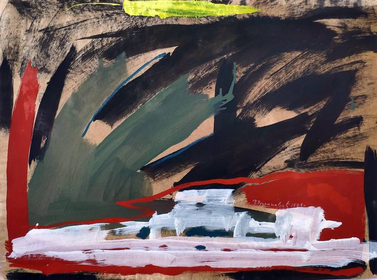 Before the storm Painting by Ratko Vulanovic | Saatchi Art