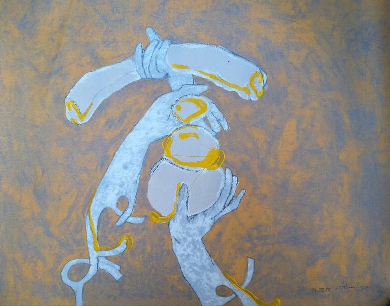 Your mind needs them Painting by Carlos NETO | Saatchi Art