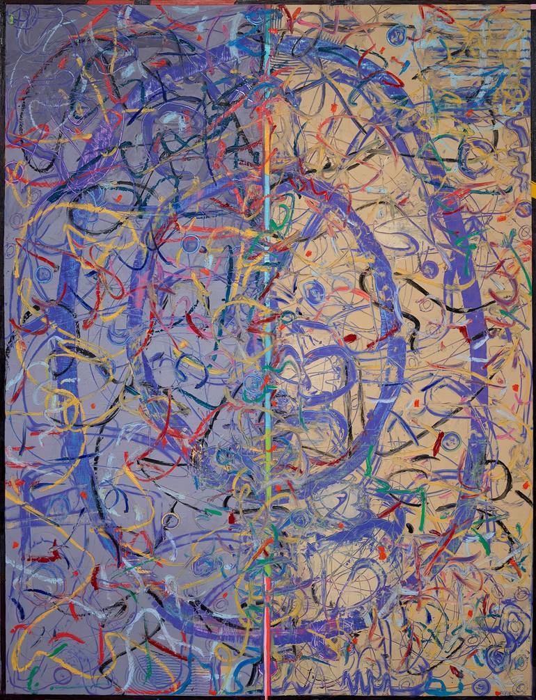 Farrago of Choices Painting by Carol Bivins | Saatchi Art