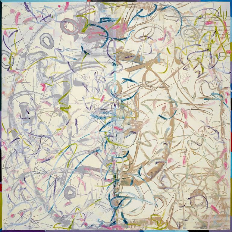 View From The Catbird Seat Painting by Carol Bivins | Saatchi Art