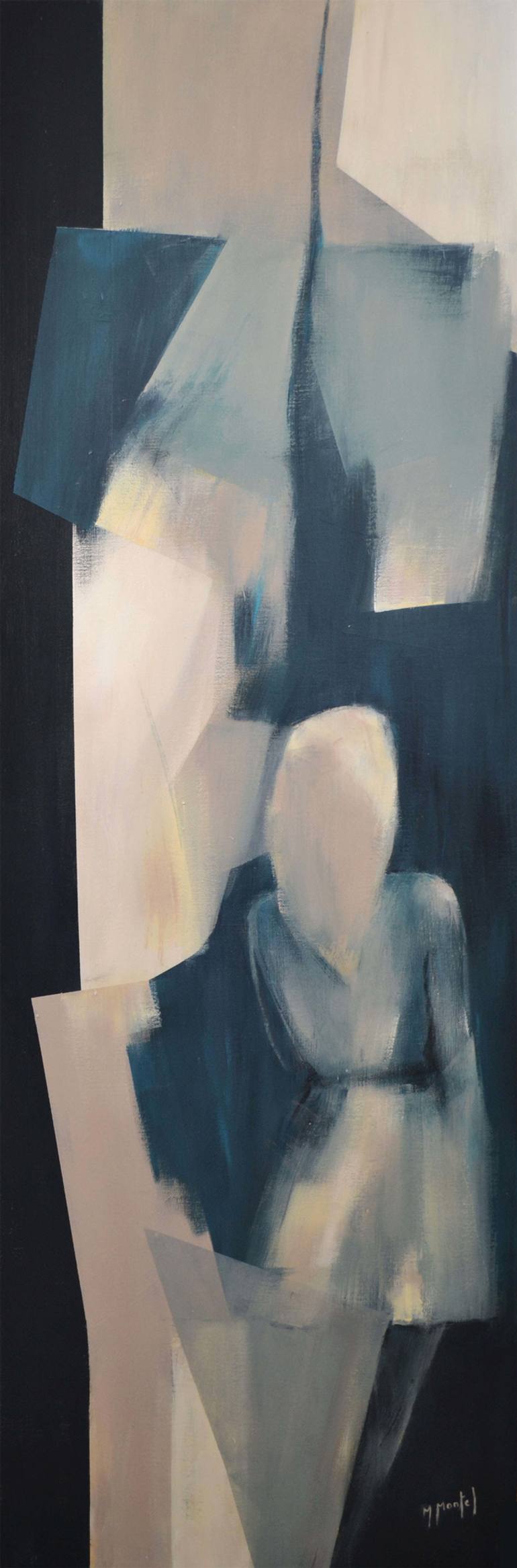 Juste avant Painting by Fanou MONTEL | Saatchi Art