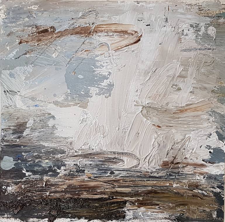 Landscape Oil Sketch 1 Painting by Hannah Ivory Baker | Saatchi Art