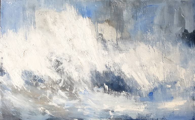 Collision Painting by Hannah Ivory Baker | Saatchi Art