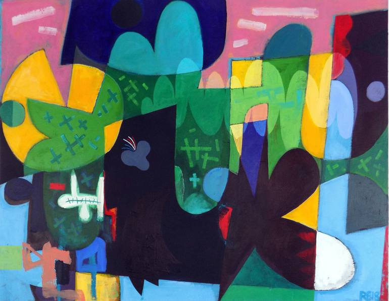 Little Bastard Painting by George Rollie Erickson | Saatchi Art