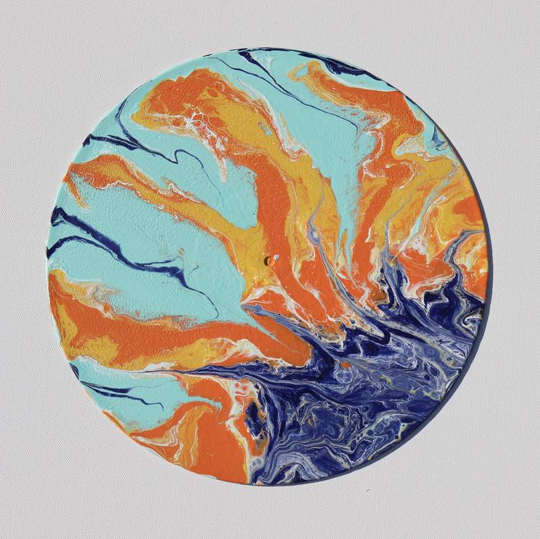 The B Side: Celsius Painting by Val Montague | Saatchi Art