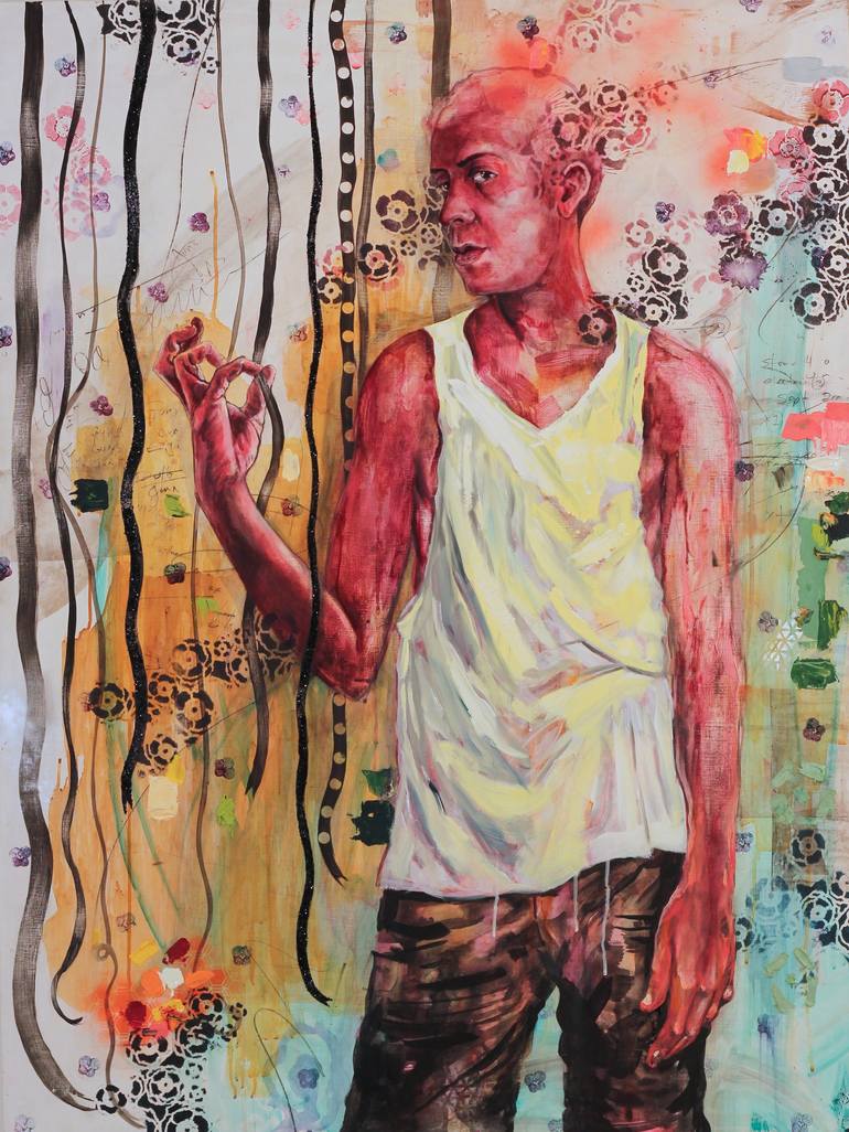 PULLING ON STRINGS Painting by Christian Curiel | Saatchi Art