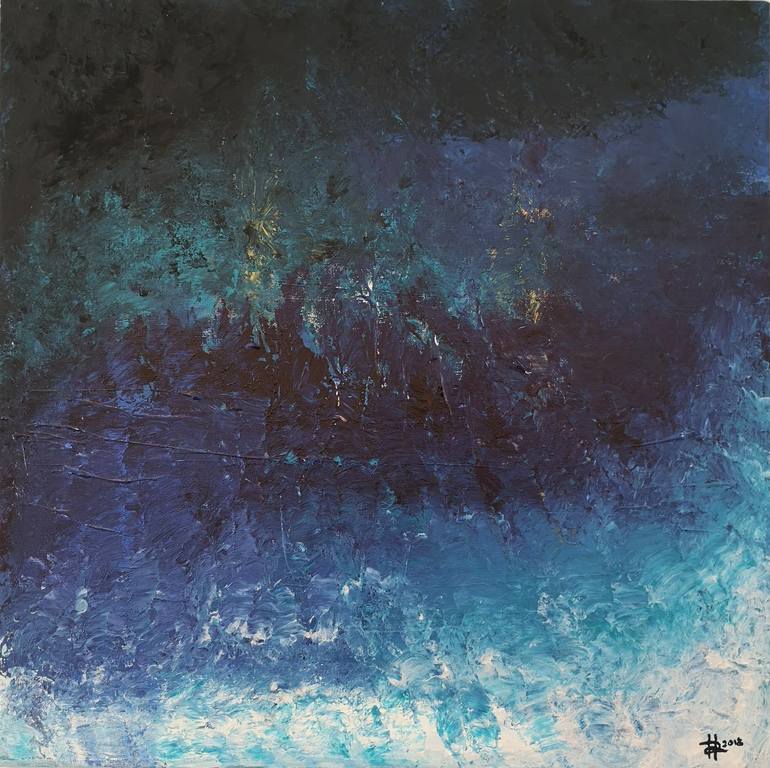 Intergalactic, a dimension of other Painting by Christine Dang ...