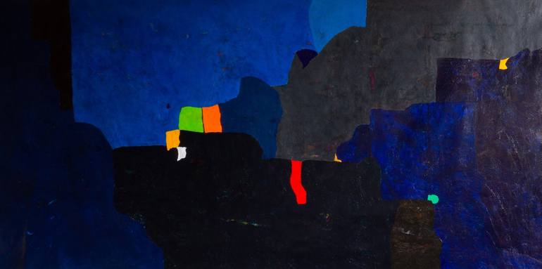 blue study Painting by Ion Xiua | Saatchi Art