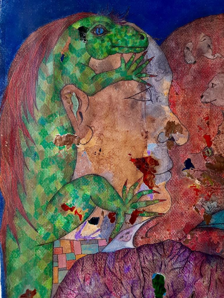 eternally free Drawing by Luis Xiua | Saatchi Art