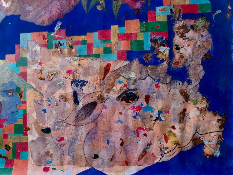 eternally free Drawing by Luis Xiua | Saatchi Art