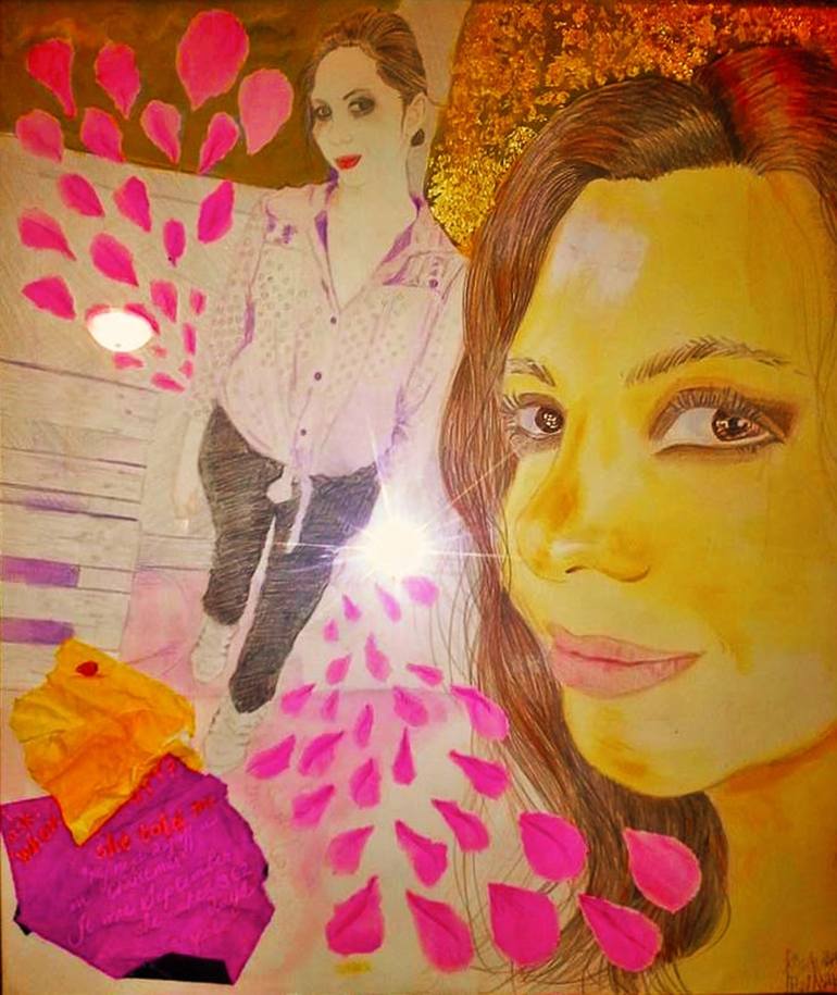 Immigrant Bodies Collage by Chryssafenia Gardiakou | Saatchi Art