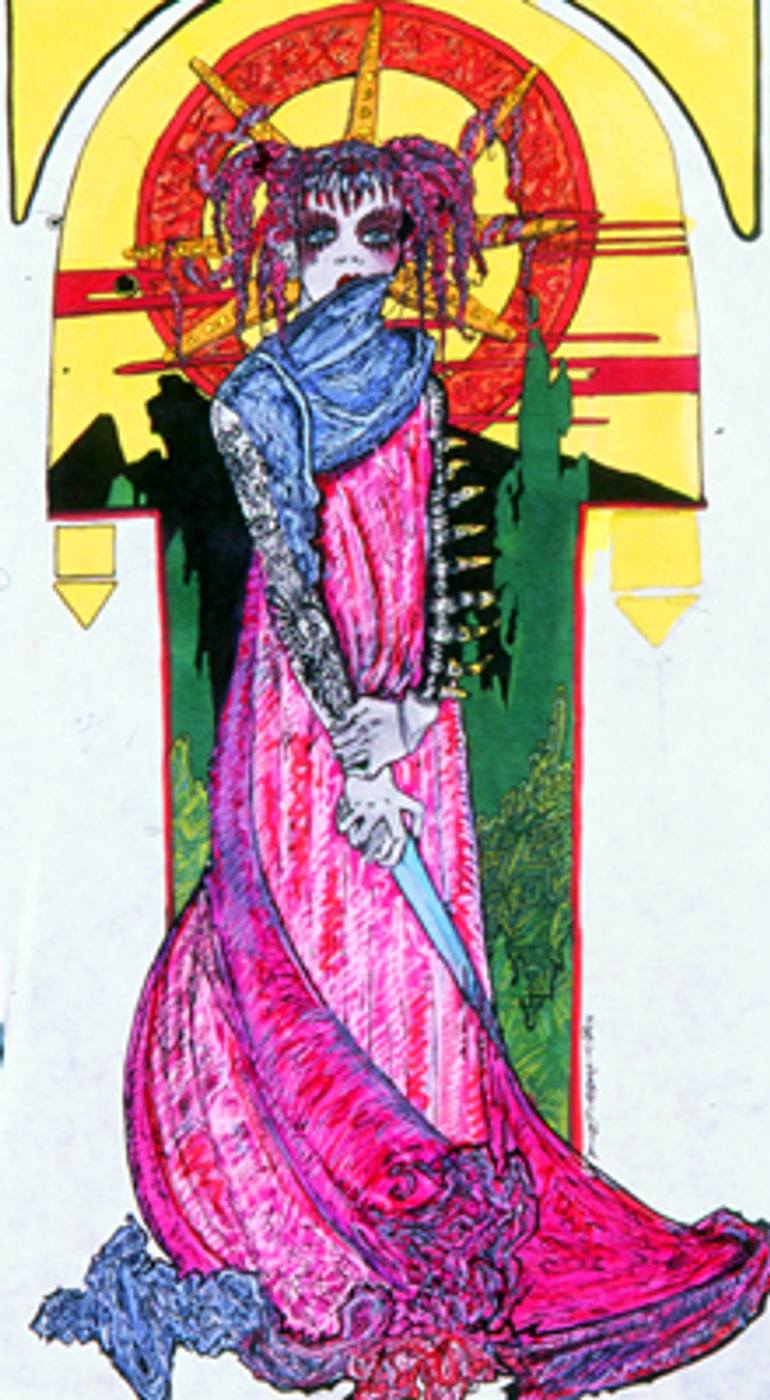 Medea Paintings by Chryssafenia Gardiakou | Saatchi Art