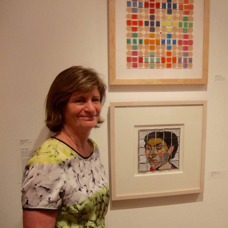 Philomena School Marm Mixed Media by Peggy Dembicer | Saatchi Art