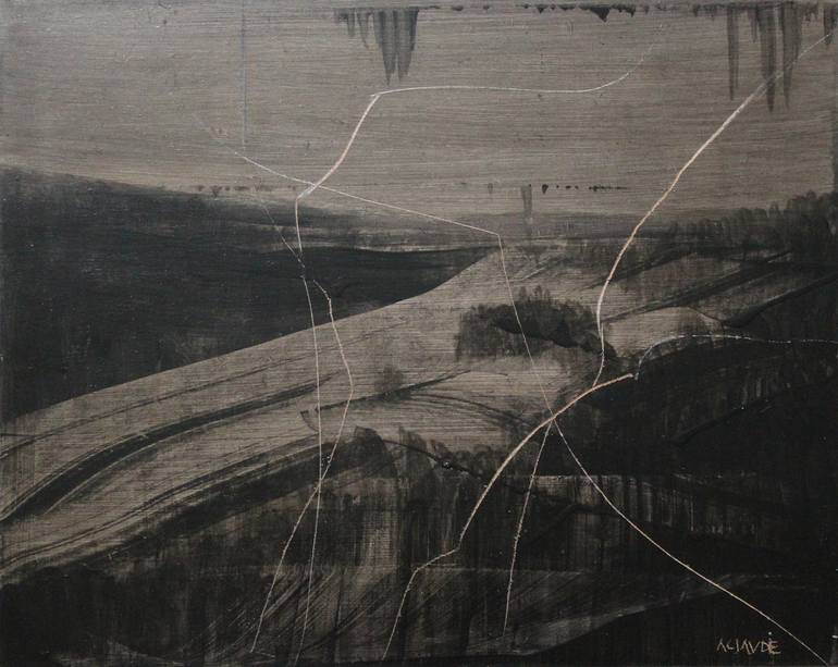 Hand of the night Painting by Alex CLAUDE | Saatchi Art