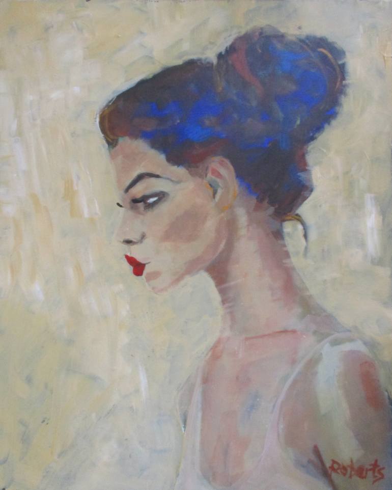 Grace Painting by Rosalind Roberts | Saatchi Art