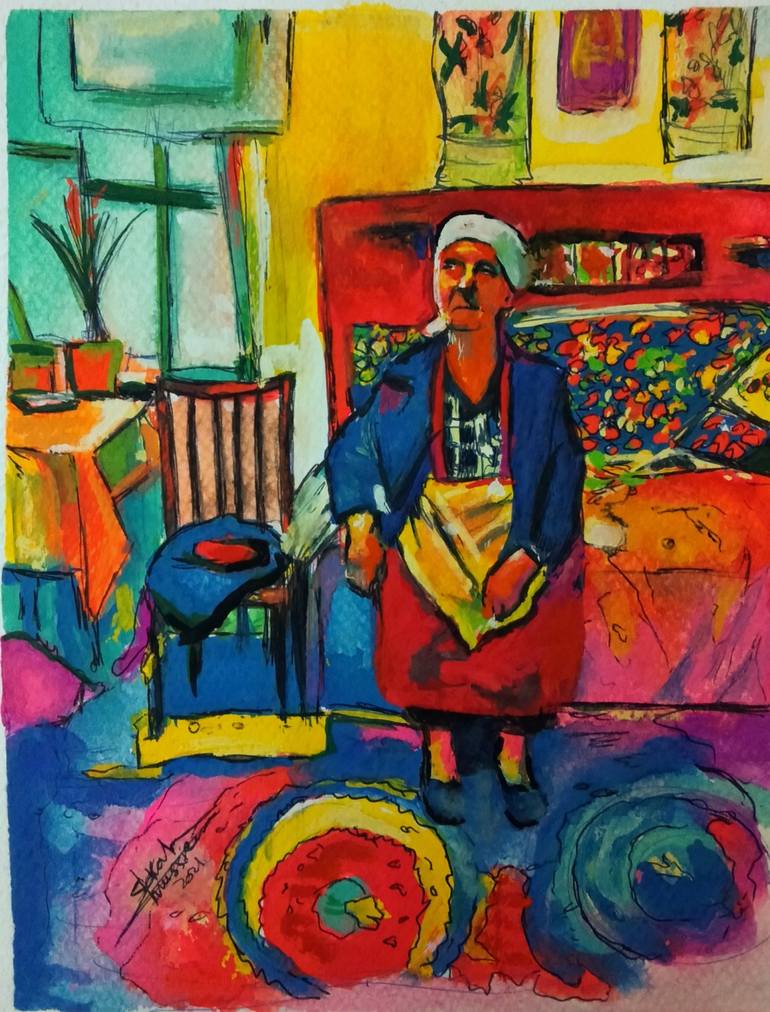 Nostalgia Painting by Sarah Hussein | Saatchi Art