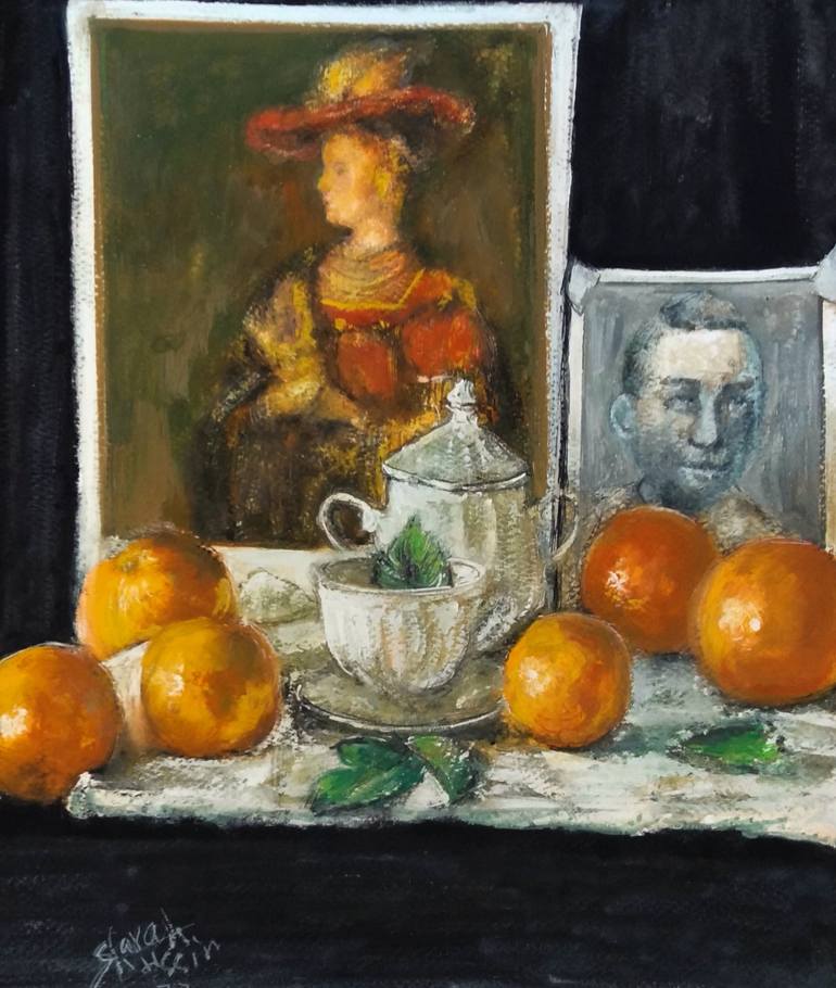 Still life Painting by Sarah Hussein | Saatchi Art