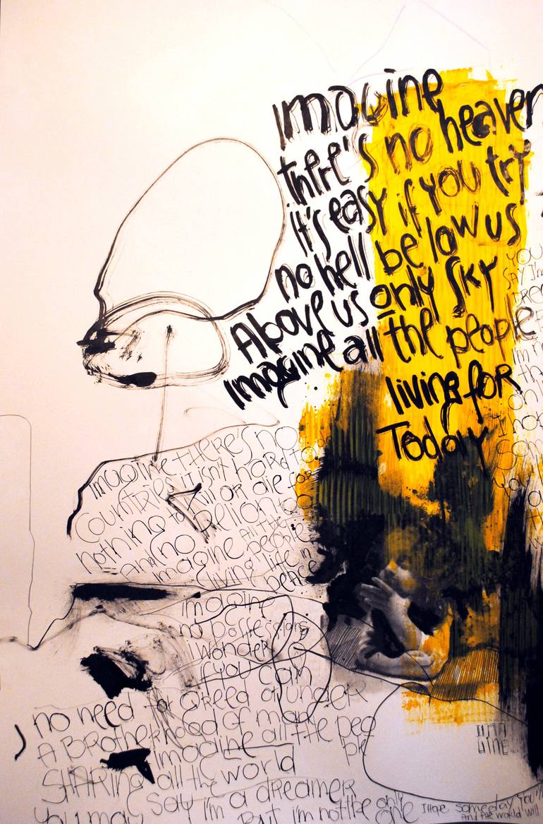 imagine Painting by Julio Roma | Saatchi Art