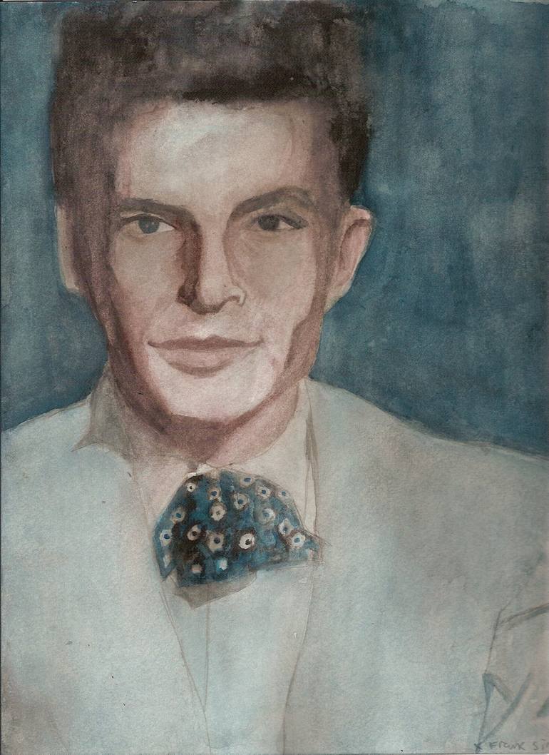 Frank Sinatra Painting by Daniel Lyle | Saatchi Art