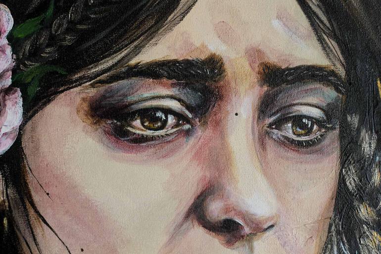 SAD GIRL 2 Painting by Franca Franchi | Saatchi Art