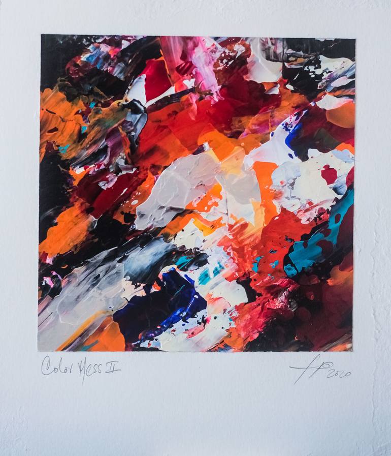 Color Mess II Painting by Franca Franchi | Saatchi Art