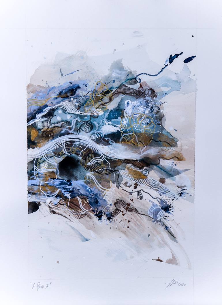 A PAUSE XI Painting by Franca Franchi | Saatchi Art