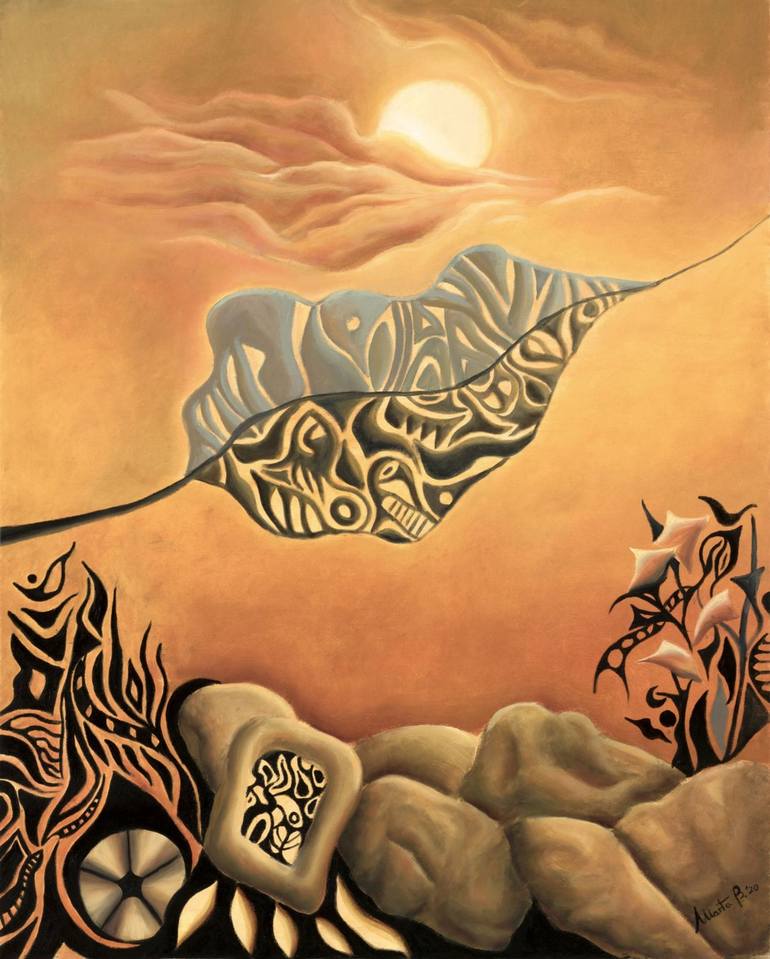 UNDULATION Painting by Marta Biagini | Saatchi Art