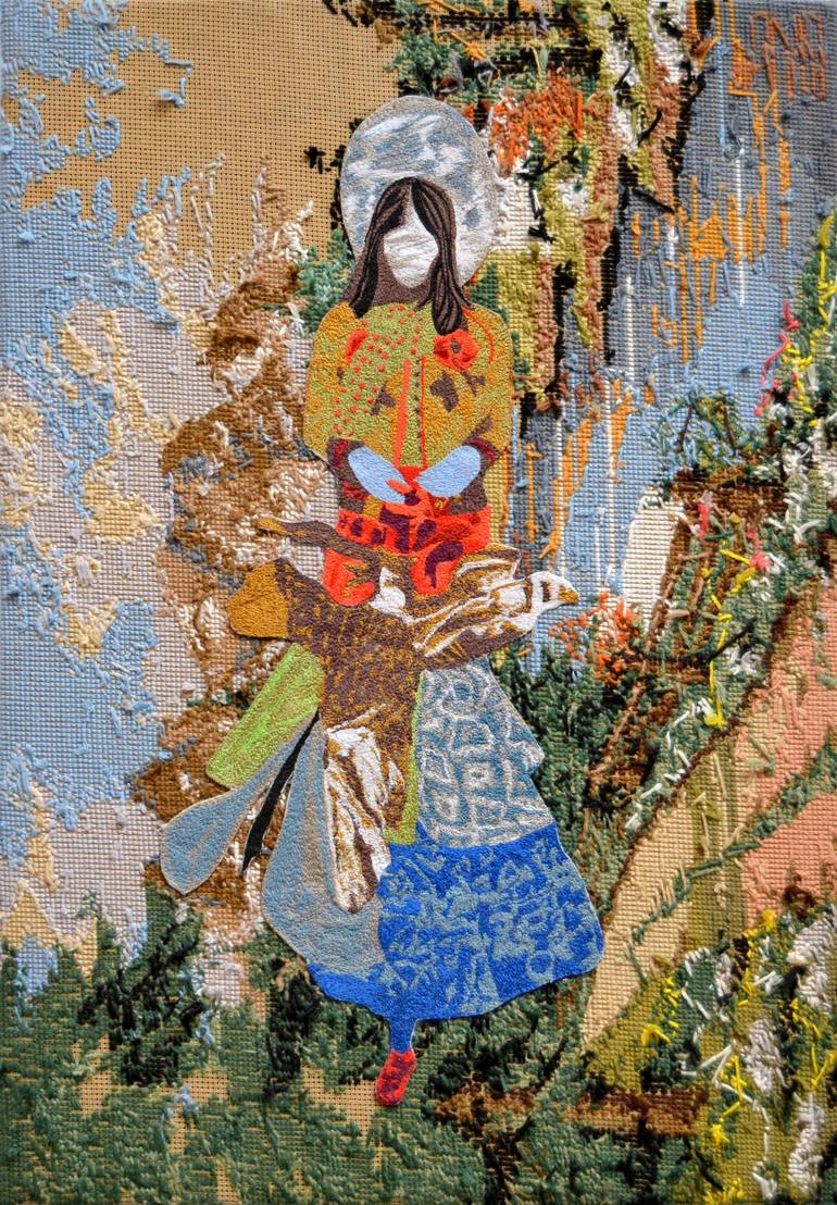 Untitled 1 (I Am The Sum Total Of Everything) Collage by Aby Mackie ...