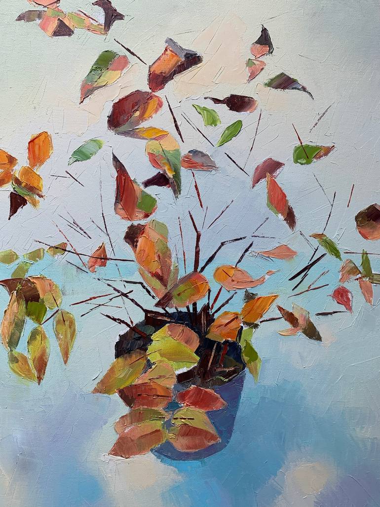 Autumn leaves Painting by Alex Brown | Saatchi Art