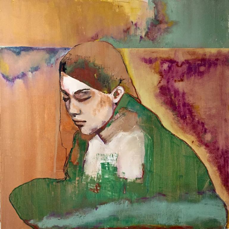 Elisa Painting by Jeremy Allan | Saatchi Art