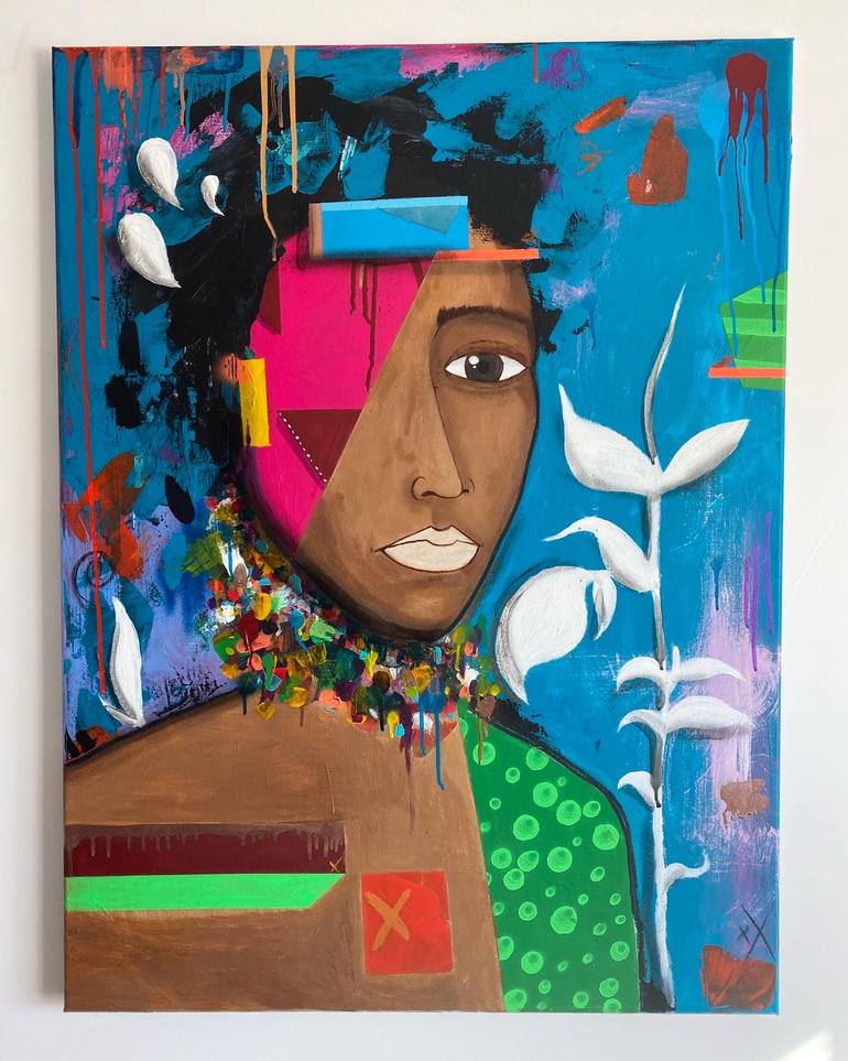 Dizeres Painting by Bruno Badaro | Saatchi Art