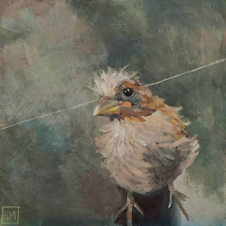 I Am A Bird Painting by Heather Mattoon | Saatchi Art