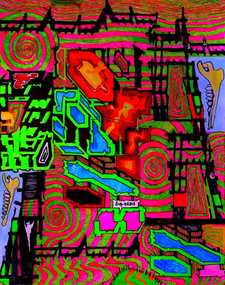 Scape Drawing by Jane Wells | Saatchi Art