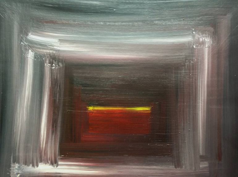 Tunnel Painting by Philippa Mayo | Saatchi Art