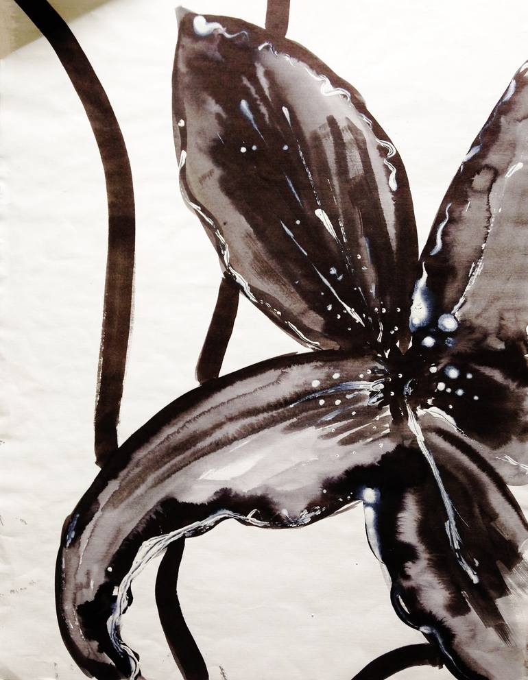 Lily Drawing by Philippa Mayo | Saatchi Art