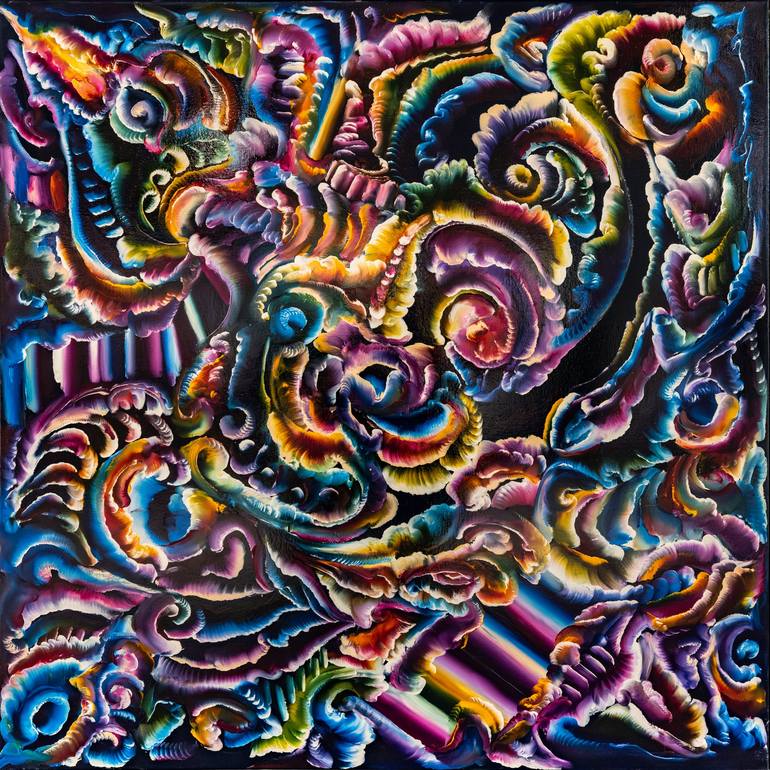 Introspection Painting by Anan Thathamma | Saatchi Art