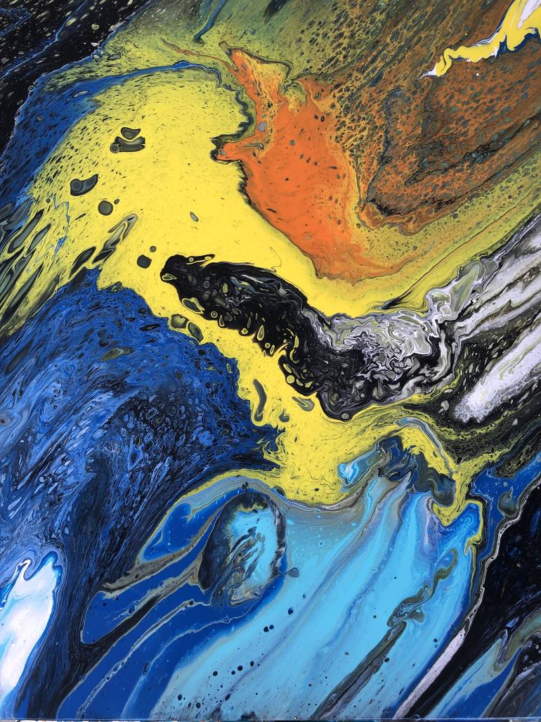 SYNAPTIC SYNERGY Painting by KHAI PHAN | Saatchi Art