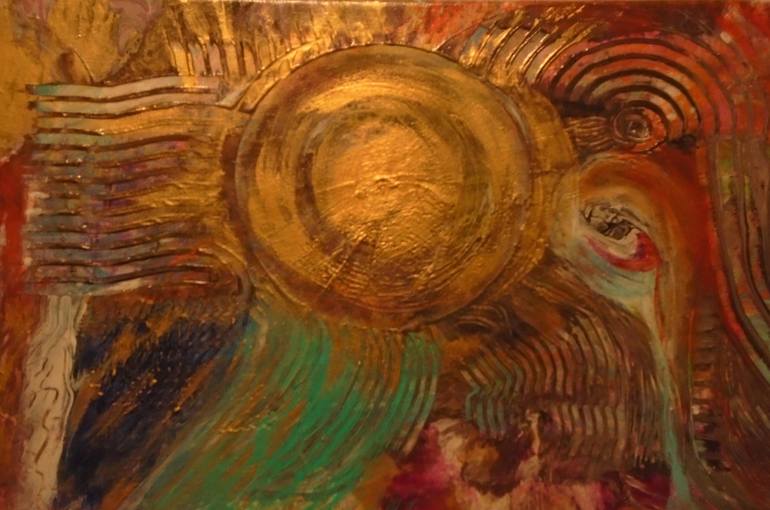 Egyptian Sunset Painting by Neli Stoyanova | Saatchi Art