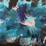 Blue Gardenia Painting by Neli Stoyanova | Saatchi Art