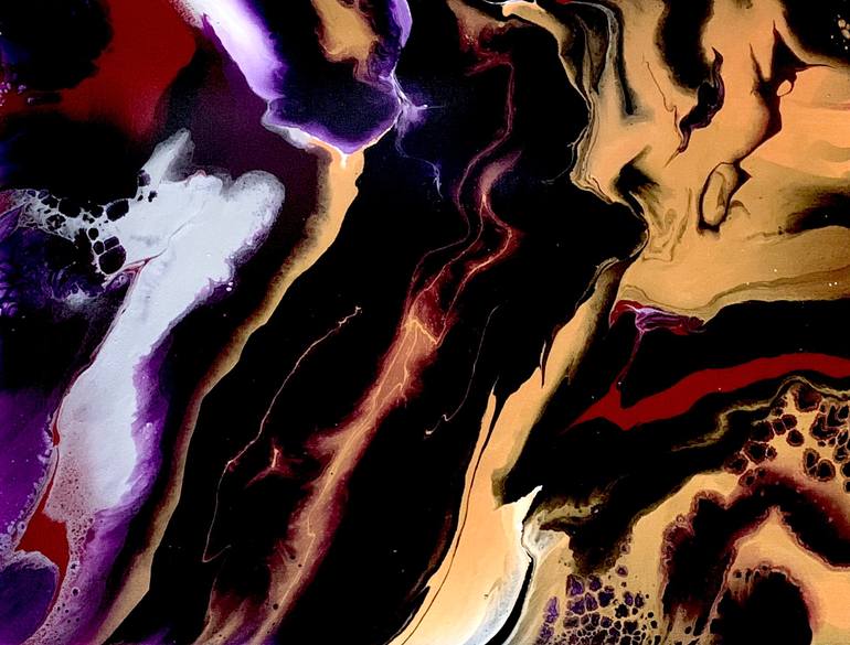Hot Tropical Night Painting by Neli Stoyanova | Saatchi Art