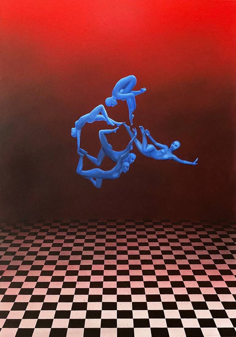 Pantomime Painting by Kübra Doğu | Saatchi Art