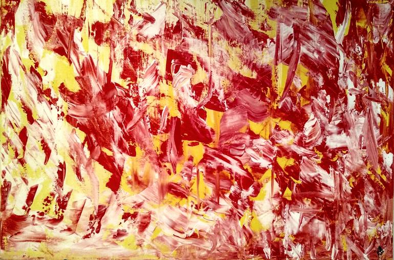 Sunburn Painting by RAI paints | Saatchi Art
