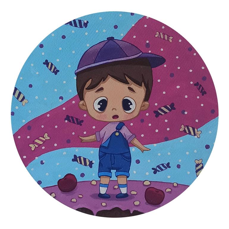 Candy Painting by Eleonora Rom | Saatchi Art