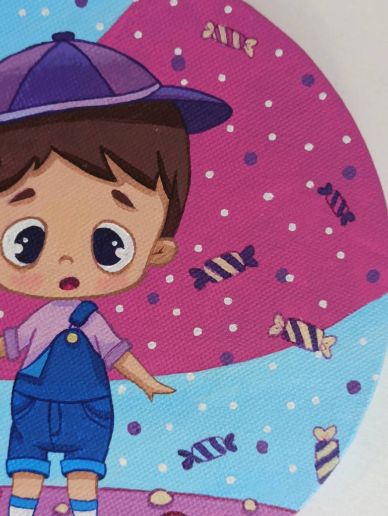 Candy Painting by Eleonora Rom | Saatchi Art