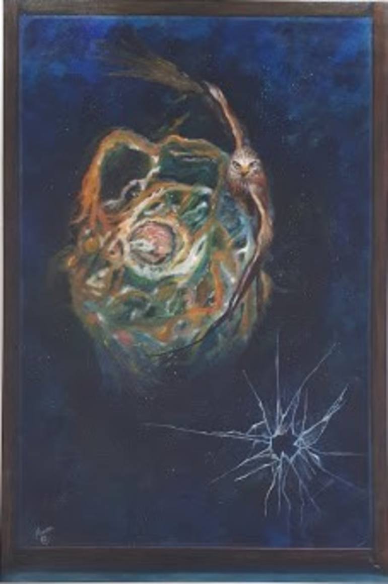 Miopía (Myopia) Painting by Myrna Cleghorn | Saatchi Art