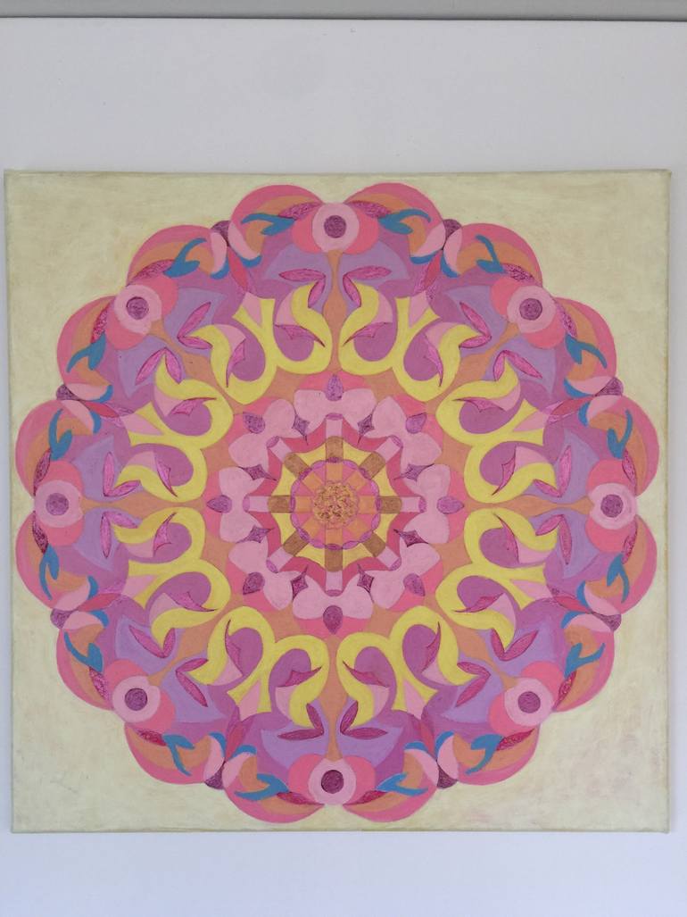 Joy Mandala Painting by Gilceava Vavilia | Saatchi Art