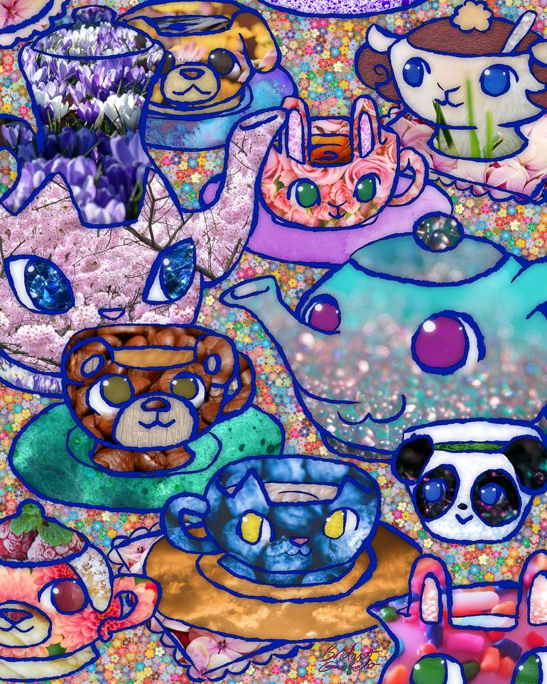 We're Just Teapots and Tea Cups - Cute Nature Photo Manipulation ...