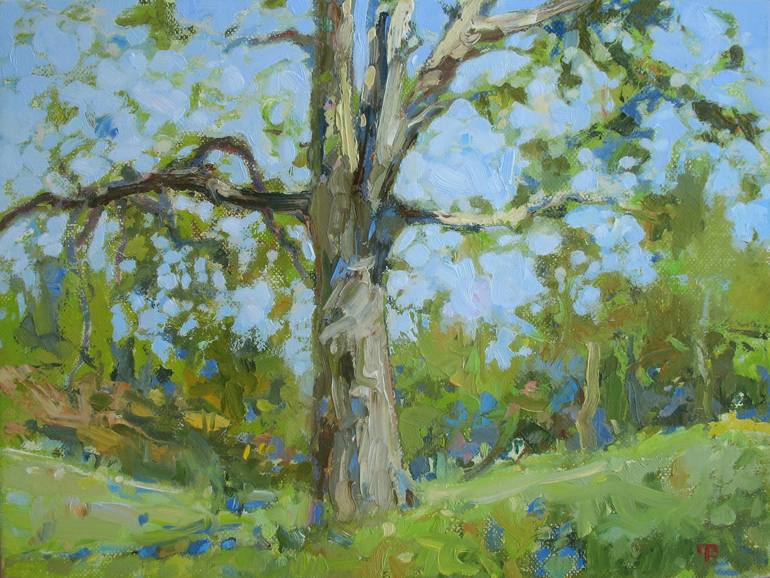 Landscape ( dance ) Painting by David Beglaryan | Saatchi Art